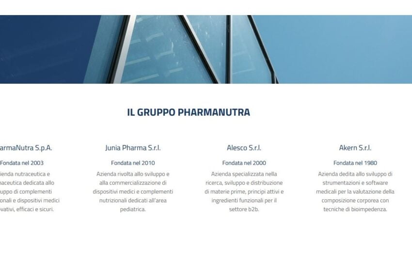 ITALIA ECONOMY - Pharmanutra S.p.a. sul mercato americano