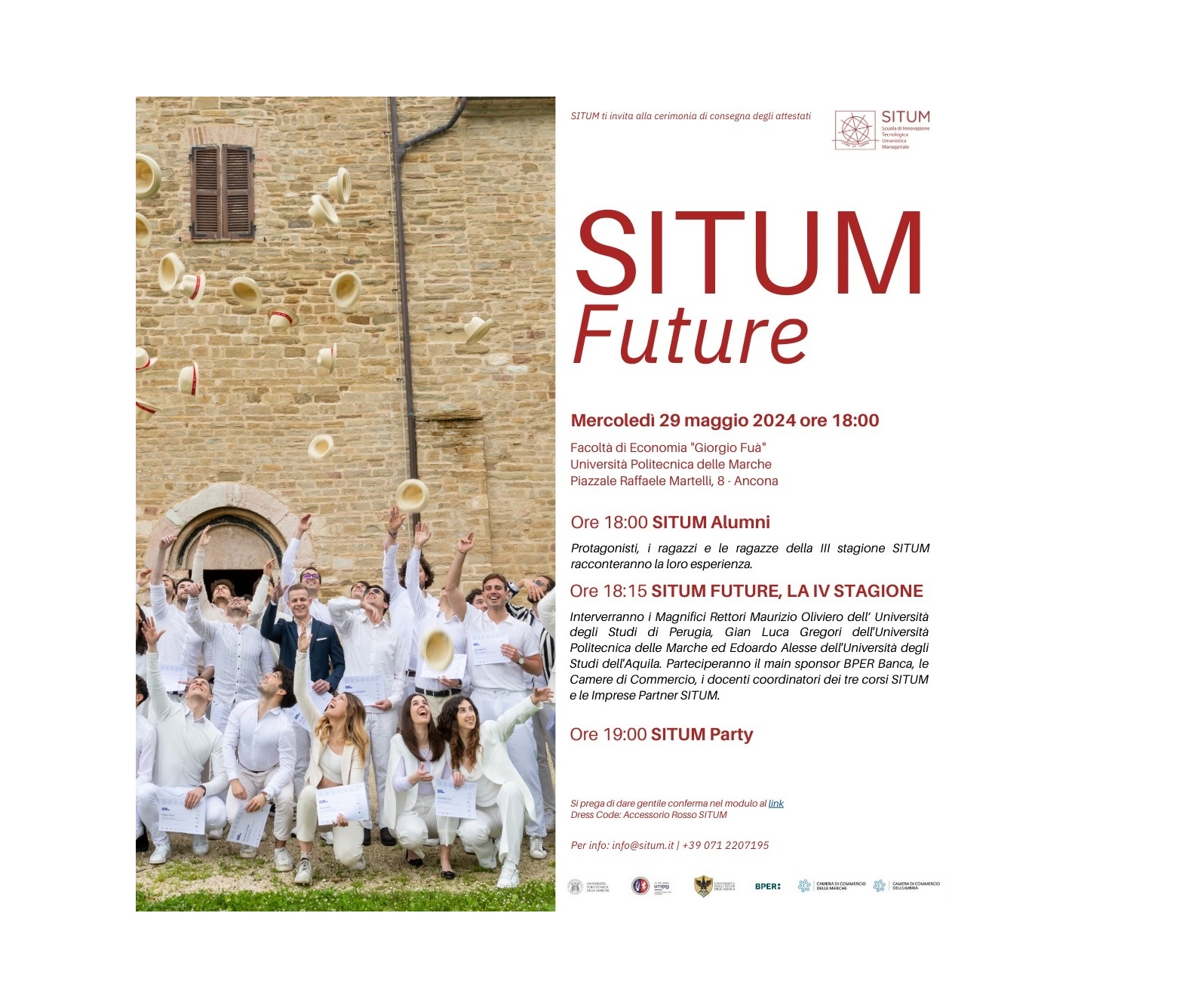 ITALIA ECONOMY - SITUM Future: consegna degli attestati