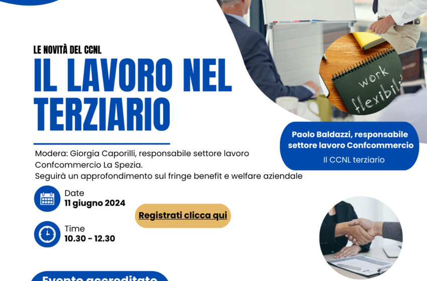 ITALIA ECONOMY - Le novità del Ccnl Terziario